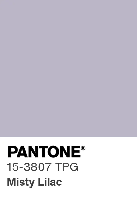 PANTONE 15-3807 TPG Misty Lilac - Pantone色号库|Pantone潘通中国官网
