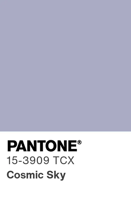 PANTONE 15-3909 TCX Cosmic Sky - Pantone色号库|Pantone潘通中国官网