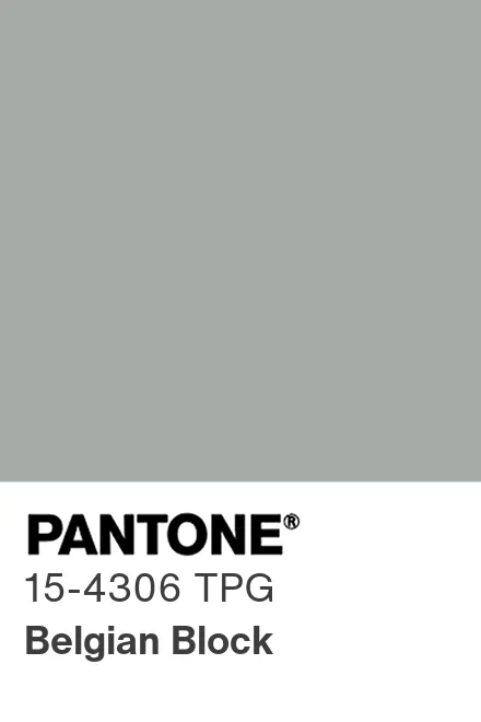PANTONE 15-4306 TPG Belgian Block - Pantone色号库|Pantone潘通中国官网