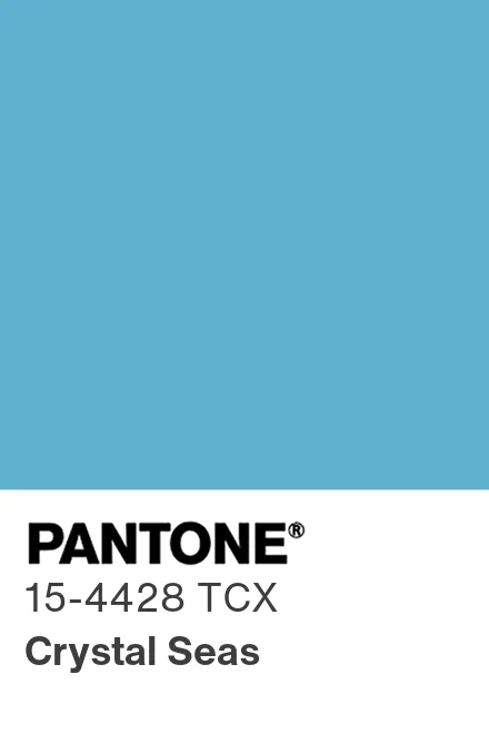 PANTONE 15-4428 TCX Crystal Seas - Pantone色号库|Pantone潘通中国官网