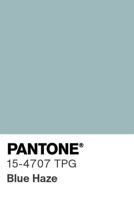 PANTONE 15-4707 TPG Blue Haze - Pantone色号库|Pantone潘通中国官网