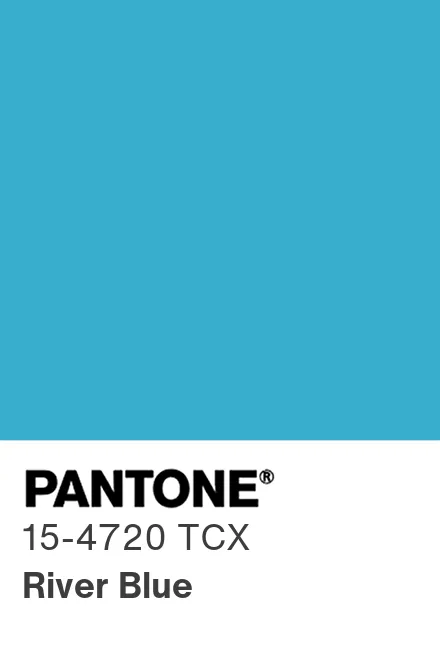 PANTONE 15-4720 TCX River Blue - Pantone色号库|Pantone潘通中国官网
