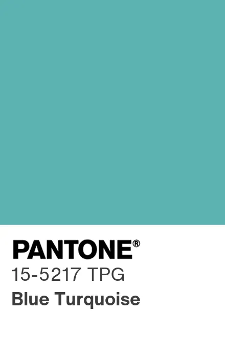 PANTONE 15-5217 TPG Blue Turquoise - Pantone色号库|Pantone潘通中国官网