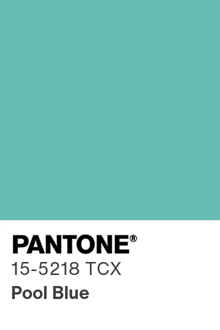 PANTONE 15-5218 TCX Pool Blue - Pantone色号库|Pantone潘通中国官网