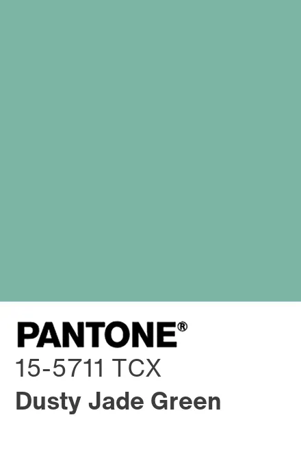PANTONE 15-5711 TCX Dusty Jade Green - Pantone色号库|Pantone潘通中国官网
