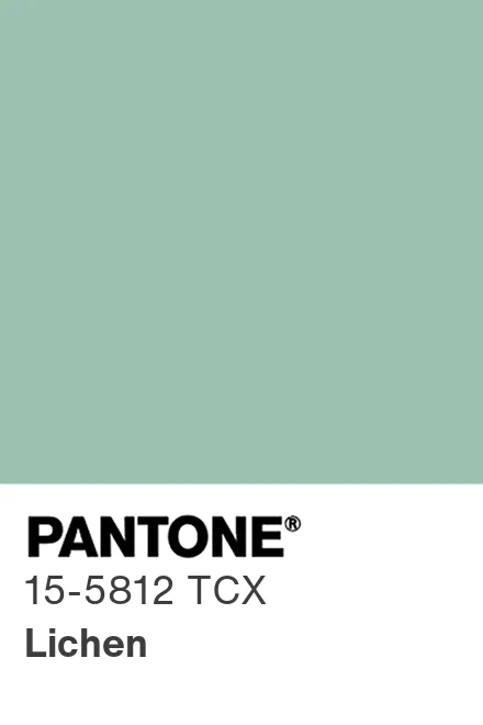 PANTONE 15-5812 TCX Lichen - Pantone色号库|Pantone潘通中国官网
