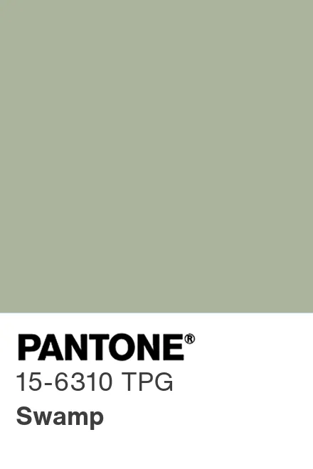 PANTONE 15-6310 TPG Swamp - Pantone色号库|Pantone潘通中国官网