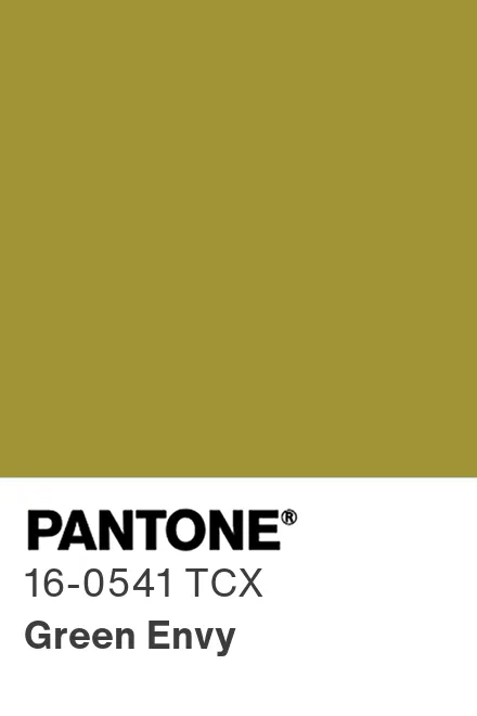PANTONE 16-0541 TCX Green Envy - Pantone色号库|Pantone潘通中国官网