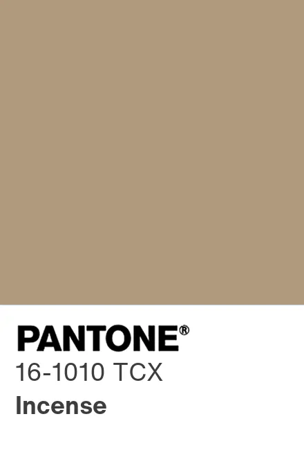 PANTONE 16-1010 TCX Incense - Pantone色号库|Pantone潘通中国官网