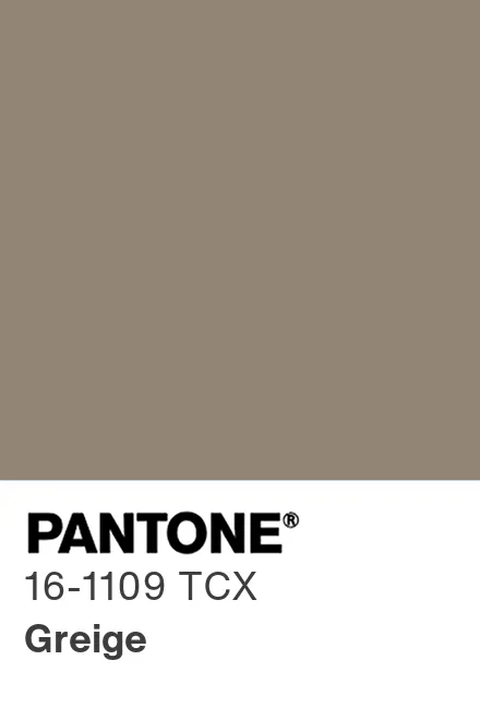 PANTONE 16-1109 TCX Greige - Pantone色号库|Pantone潘通中国官网