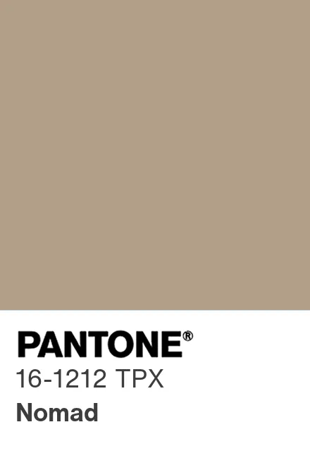 PANTONE 16-1212 TPG Nomad - Pantone色号库|Pantone潘通中国官网