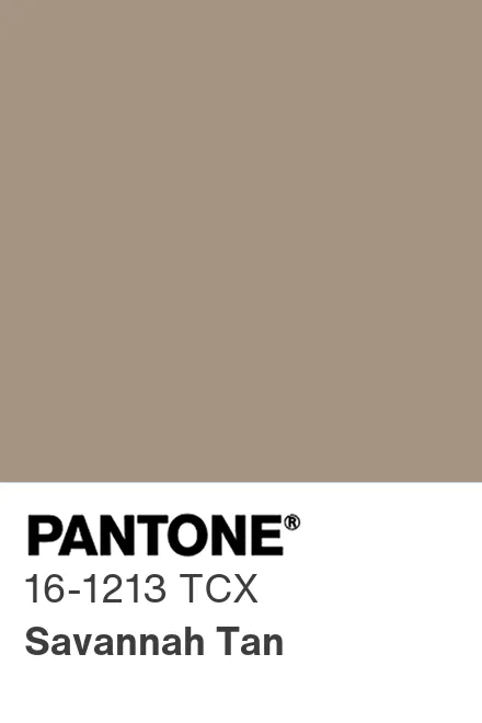 PANTONE 16-1213 TCX Savannah Tan - Pantone色号库|Pantone潘通中国官网