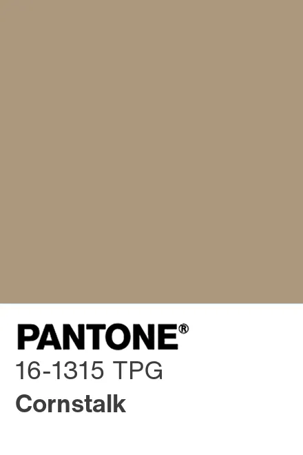 PANTONE 16-1315 TPG Cornstalk - Pantone色号库|Pantone潘通中国官网