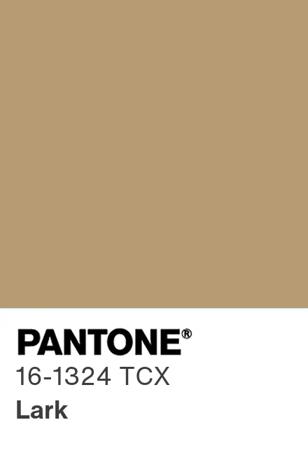 PANTONE 16-1324 TCX Lark - Pantone色号库|Pantone潘通中国官网
