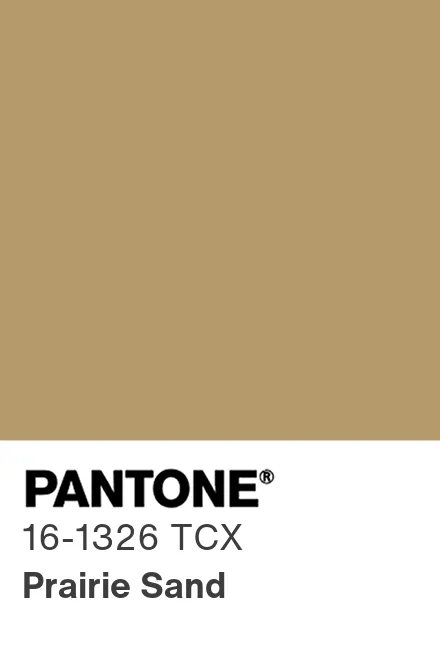 PANTONE 16-1326 TCX Prairie Sand - Pantone色号库|Pantone潘通中国官网
