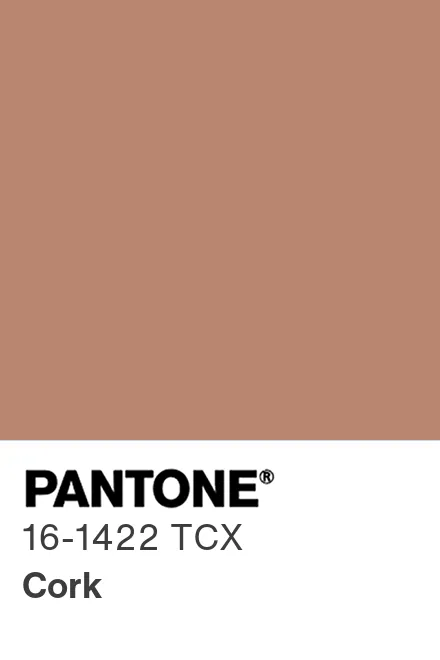 PANTONE 16-1422 TCX Cork - Pantone色号库|Pantone潘通中国官网