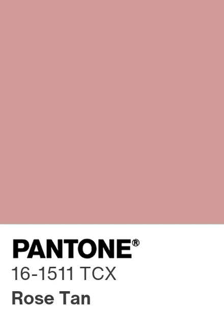PANTONE 16-1511 TCX Rose Tan - Pantone色号库|Pantone潘通中国官网