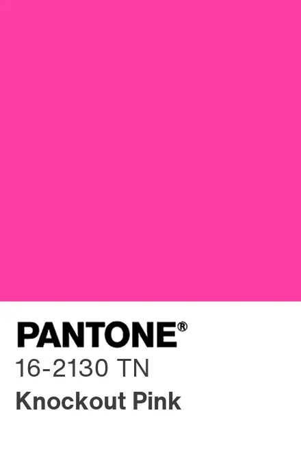 PANTONE 16-2130 TN Knockout Pink - Pantone色号库|Pantone潘通中国官网