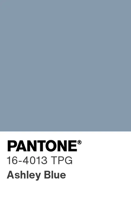 PANTONE 16-4013 TPG Ashley Blue - Pantone色号库|Pantone潘通中国官网