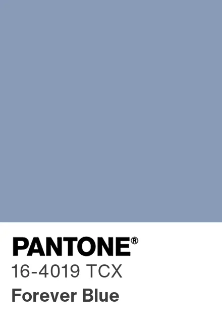 PANTONE 16-4019 TCX Forever Blue - Pantone色号库|Pantone潘通中国官网