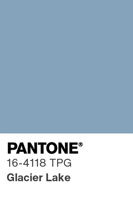 PANTONE 16-4118 TPG Glacier Lake - Pantone色号库|Pantone潘通中国官网