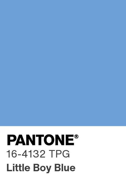 PANTONE 16-4132 TPG Little Boy Blue - Pantone色号库|Pantone潘通中国官网