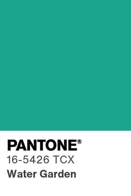 PANTONE 16-5426 TCX Water Garden - Pantone色号库|Pantone潘通中国官网