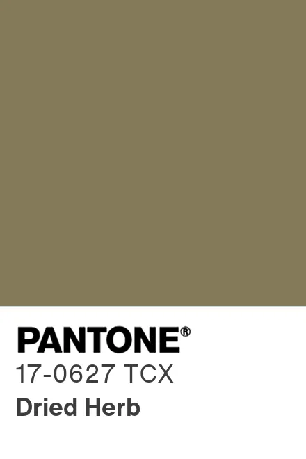 PANTONE 17-0627 TCX Dried Herb - Pantone色号库|Pantone潘通中国官网