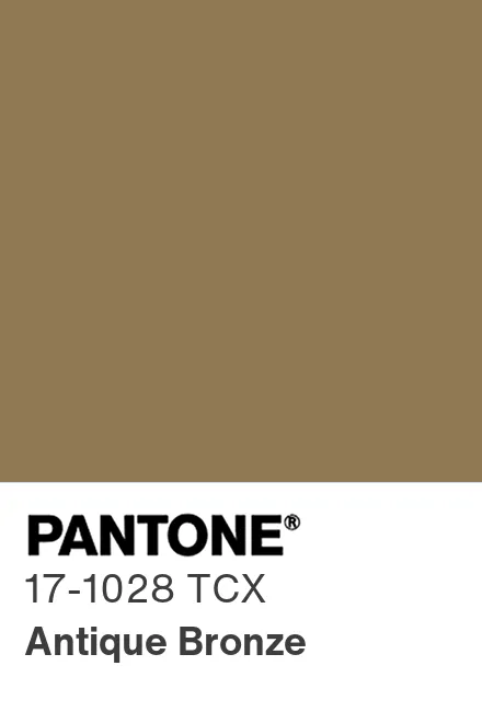 PANTONE 17-1028 TCX Antique Bronze - Pantone色号库|Pantone潘通中国官网