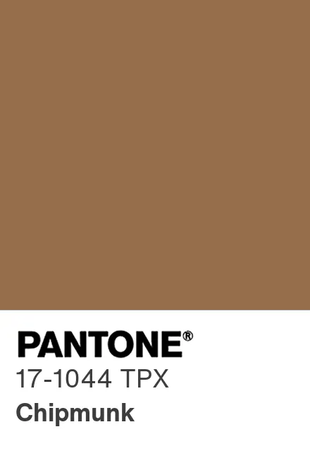 PANTONE 17-1044 TPG Chipmunk - Pantone色号库|Pantone潘通中国官网