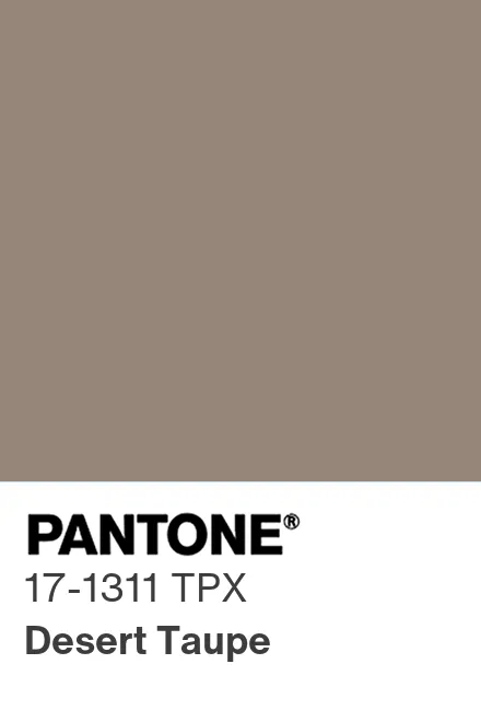 PANTONE 17-1311 TPG Desert Taupe - Pantone色号库|Pantone潘通中国官网
