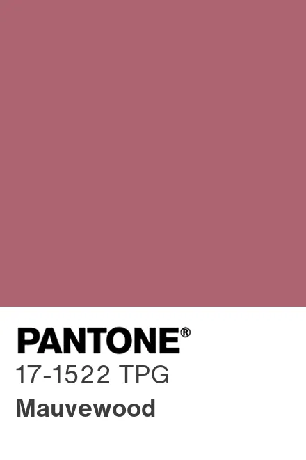 PANTONE 17-1522 TPG Mauvewood - Pantone色号库|Pantone潘通中国官网