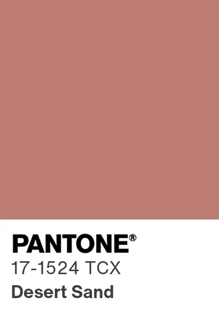 PANTONE 17-1524 TCX Desert Sand - Pantone色号库|Pantone潘通中国官网