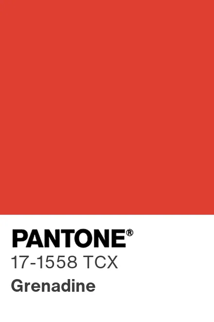 PANTONE 17-1558 TCX Grenadine - Pantone色号库|Pantone潘通中国官网
