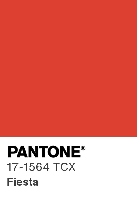 PANTONE 17-1564 TCX Fiesta - Pantone色号库|Pantone潘通中国官网