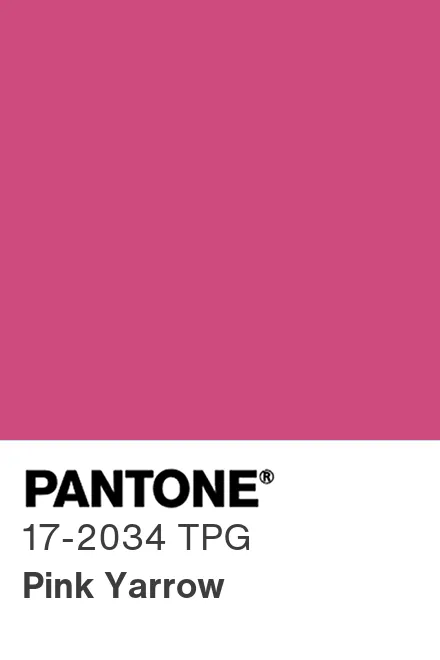 PANTONE 17-2034 TPG Pink Yarrow - Pantone色号库|Pantone潘通中国官网