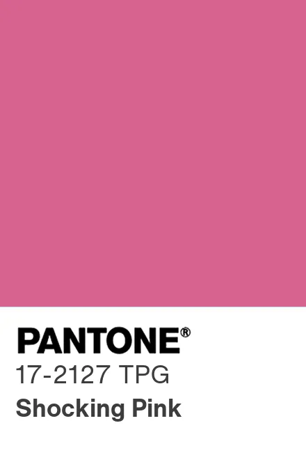 PANTONE 17-2127 TPG Shocking Pink - Pantone色号库|Pantone潘通中国官网