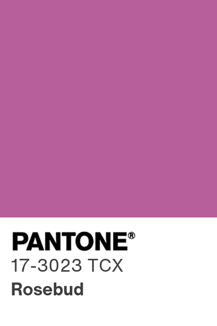 PANTONE 17-3023 TCX Rosebud - Pantone色号库|Pantone潘通中国官网