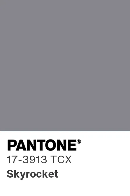 PANTONE 17-3913 TCX Skyrocket - Pantone色号库|Pantone潘通中国官网