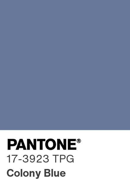 PANTONE 17-3923 TPG Colony Blue - Pantone色号库|Pantone潘通中国官网