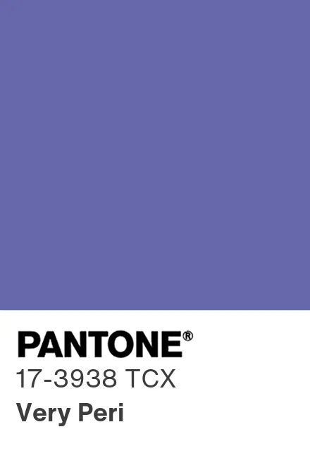 PANTONE 17-3938 TCX Very Peri - Pantone色号库|Pantone潘通中国官网