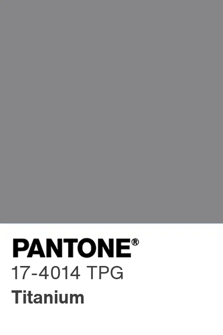 PANTONE 17-4014 TPG Titanium - Pantone色号库|Pantone潘通中国官网