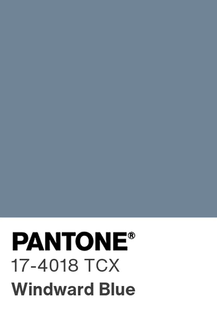 PANTONE 17-4018 TCX Windward Blue - Pantone色号库|Pantone潘通中国官网