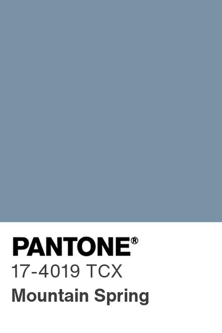 PANTONE 17-4019 TCX Mountain Spring - Pantone色号库|Pantone潘通中国官网