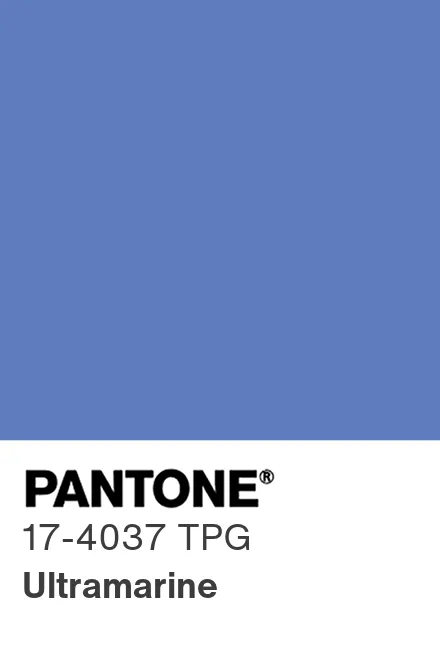 PANTONE 17-4037 TPG Ultramarine - Pantone色号库|Pantone潘通中国官网