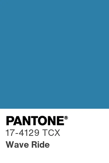PANTONE 17-4129 TCX Wave Ride - Pantone色号库|Pantone潘通中国官网