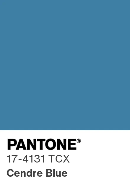 PANTONE 17-4131 TCX Cendre Blue - Pantone色号库|Pantone潘通中国官网