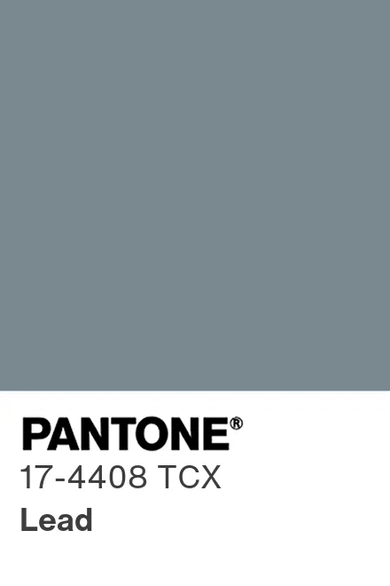 PANTONE 17-4408 TCX Lead - Pantone色号库|Pantone潘通中国官网