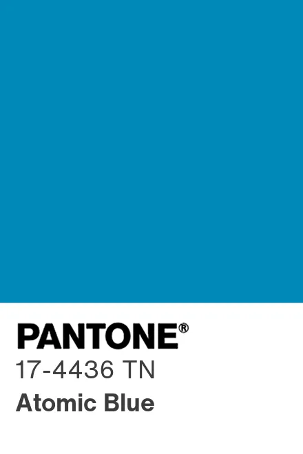 PANTONE 17-4436 TN Atomic Blue - Pantone色号库|Pantone潘通中国官网