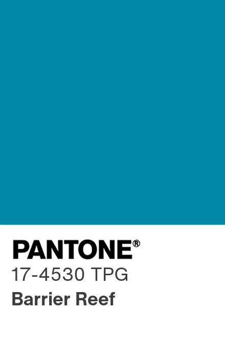 PANTONE 17-4530 TPG Barrier Reef - Pantone色号库|Pantone潘通中国官网